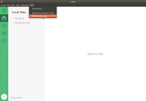 Retrieve Local’s Log File - Local