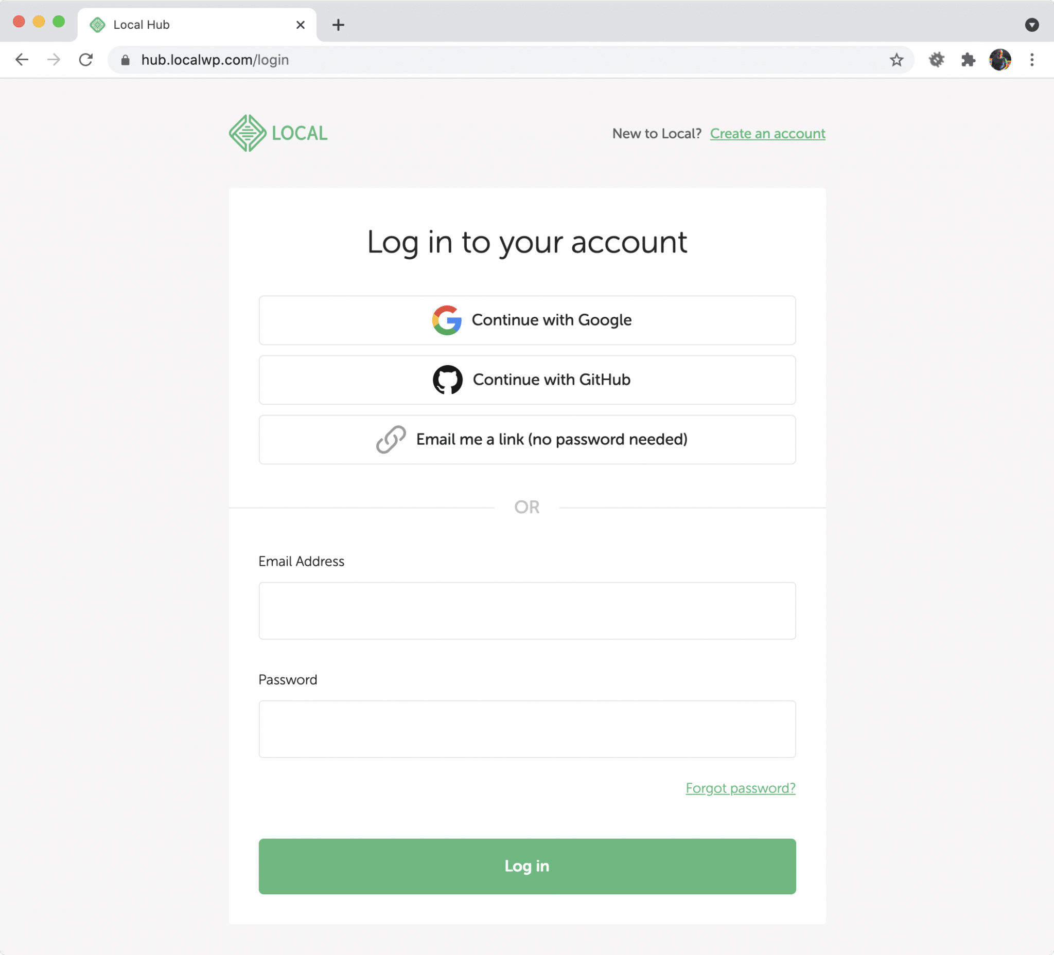 Local Accounts - Local