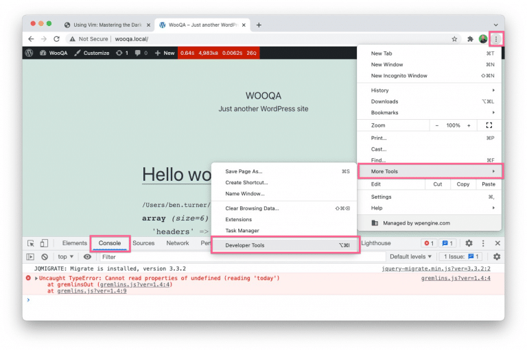Troubleshooting Local