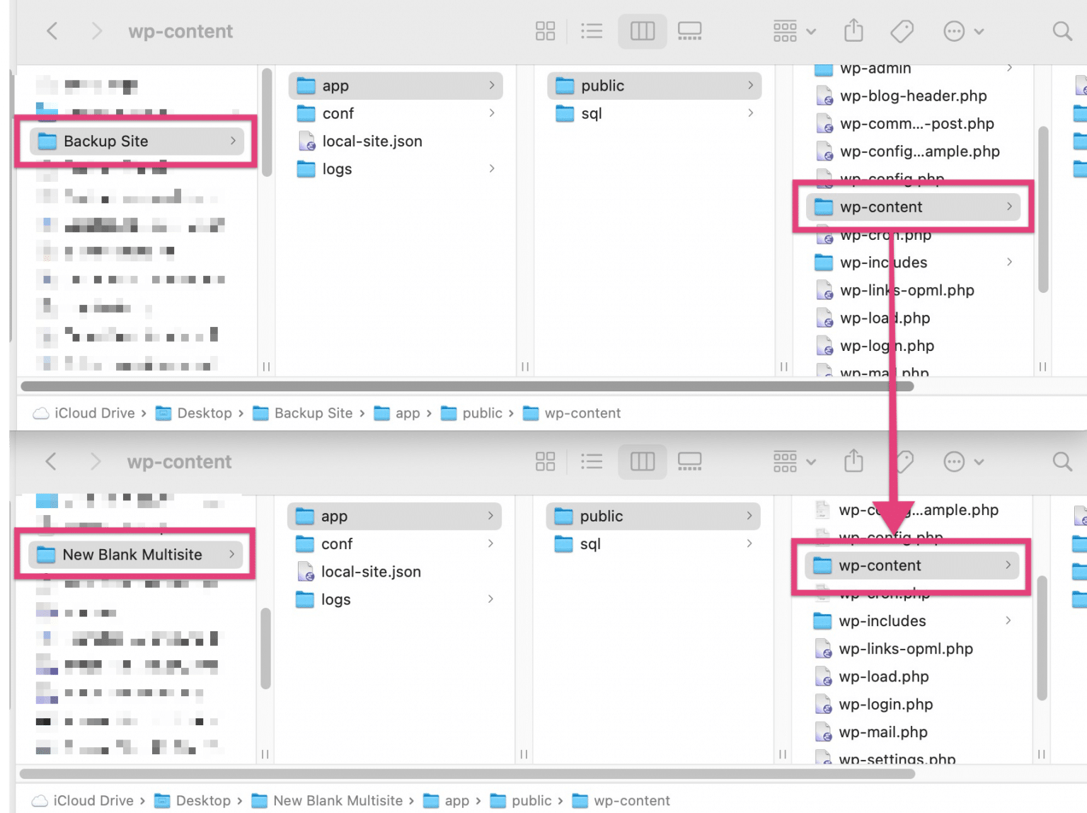Multisite with Local - Local